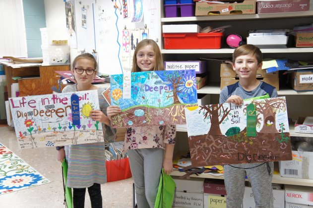 Students win poster contest - News