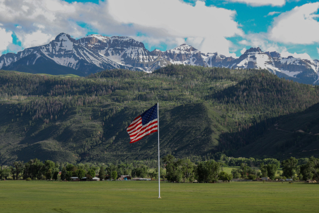 Ridgway's landmark U.S. flag - News