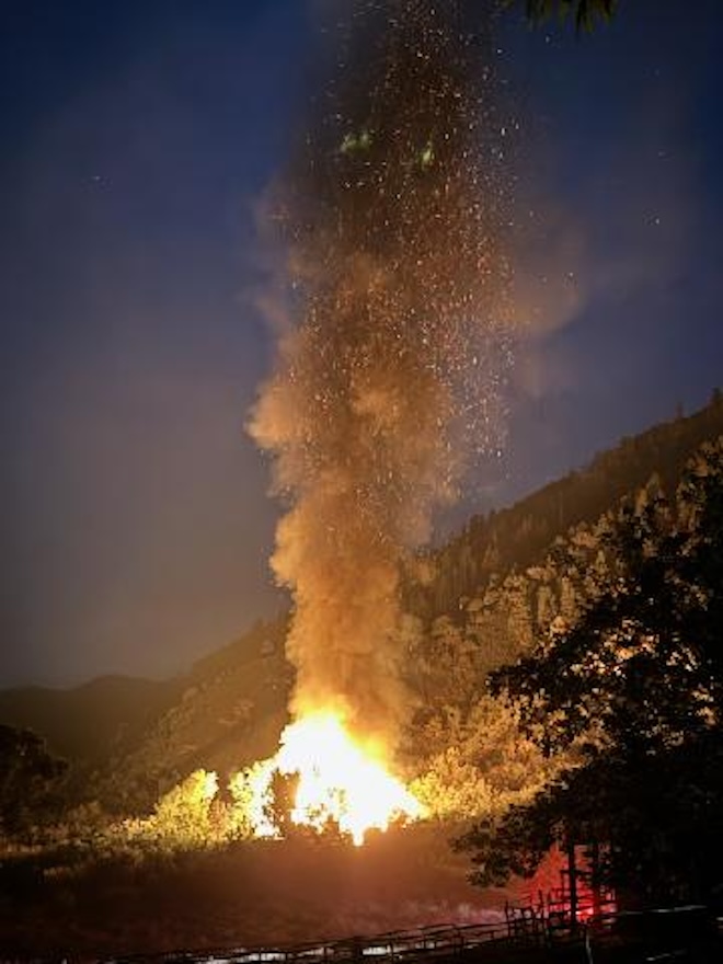 Fire destroys Ridgway home - News